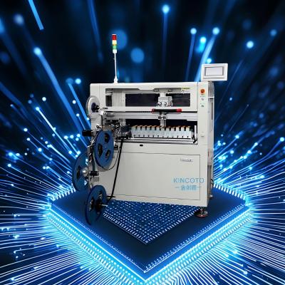 China PLC Controlled Tape IC Programmer 12 Stations 2500 UPH Auto Sealing Reel to Reel Chip Burning Machine for sale