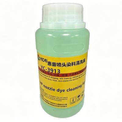 China HP Dye Ink Printhead Cleaning Solution 100ml Dissolves Dried Ink Residue Restores Nozzle Performance for sale