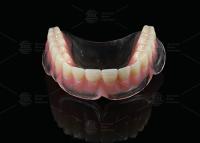 China Vertex Clear And Pink Full Denture Virtually Unbreakable Affordable Partial Dentures for sale