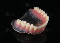 China Vertex Clear And Pink Full Denture Virtually Unbreakable Affordable Partial Dentures for sale