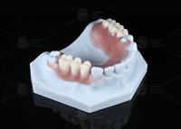 China Lightweight Valplast Flexible Partial With Excellent Retention In Pink And Meharry for sale
