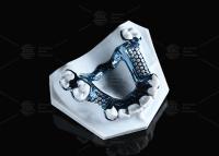 China Hypoallergenic Adjustable And Customizable 3D Printed Titanium Framework With Modern Design for sale