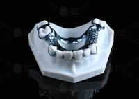 China Hypoallergenic Adjustable And Customizable 3D Printed Titanium Framework With Modern Design for sale