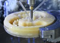 China Professional Dental Practice Milled Acrylic Denture with CAD/CAM Technology for sale