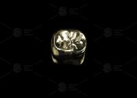 China Sleek Full Cast Metal Crown Precious Alloy Gold 20% Polished Full Metal Dental Crown for sale