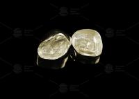 China Sleek Full Cast Metal Crown Precious Alloy Gold 20% Polished Full Metal Dental Crown for sale