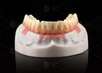 China Composite Pink Porcelain Crown A1 Shade All On 4 Hybrid Titanium Screw Retained for sale