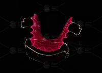 China Comfortable Stainless Steel Acrylic Hawley Retainer Effective Orthodontic Solution for sale