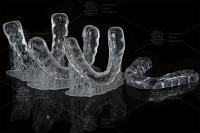 China 3D Printed Hard Occlusal Splint Night Guard Lightweight Comfortable Mouthguard Chinese Dental Lab for sale