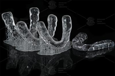 China 3D Printed Hard Occlusal Splint Night Guard Lightweight Comfortable Mouthguard Chinese Dental Lab for sale