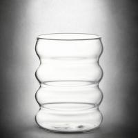 China 300ml High Borosilicate Glass Cup Colored for Milk Coffee Tea Water Heat Resistant for sale