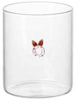 China 400ml Borosilicate Glass Mug Round Shape Drinking Cup Heat Resistant Microwave Safe for sale