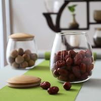 China Borosilicate Glass Airtight Container Storage Jar for Coffee Bean 400ML 800ML for sale