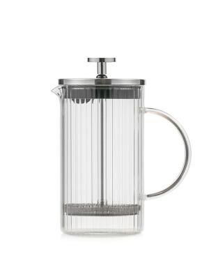 China High Borosilicate Glass French Press Coffee Maker 350ml 1000ml Explosion Proof for sale