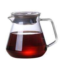 China High Borosilicate Glass Coffee Pot 300ml 500ml French Press for Rich Flavor for sale