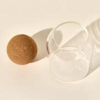 China Borosilicate Glass Candle Jar Oval Cylinder 9x10cm 9x15cm 9x20cm Empty Candle Cup for sale