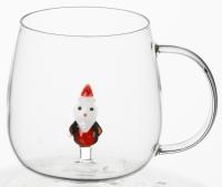 China High Borosilicate Glass Cup With 300ml for sale