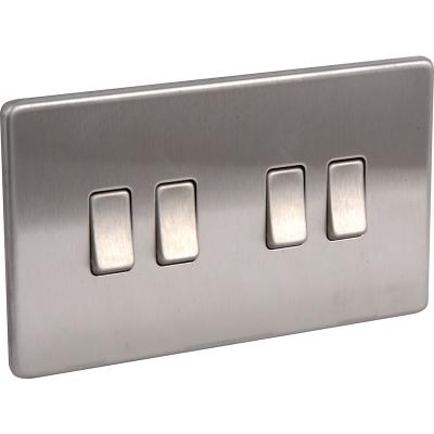 China ROHS ISO Certified Stainless Steel Wall Plate for Switches IP67 Waterproof Customizable for sale