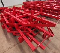 China Custom Metal Welding Parts Steel Structure Frame Pile Rack 0.05mm Tolerance for sale