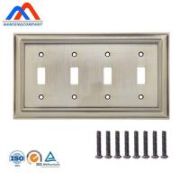 China ROHS ISO Certified Stainless Steel Wall Plate for Switches IP67 Waterproof Customizable for sale
