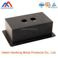 China Custom Aluminum Extrusion Box with Powder Coating Surface Finish and Bending Process for sale
