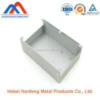 China Custom Aluminum Extrusion Box with Powder Coating Surface Finish and Bending Process for sale