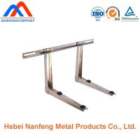 China Custom Steel L Shape Bracket 0.4-3mm Thickness for Air Conditioner Shelf Support for sale