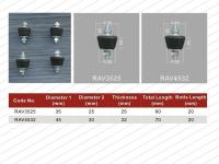 China Customized Size Rubber Vibration Dampers for Air Conditioners Nanfeng Process Milling for sale