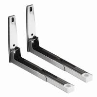 China 290g Stainless Steel Triangle Wall Mount Shelf Bracket for Kitchen Functional Design for sale