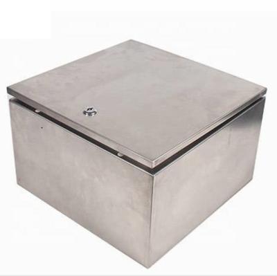 China Custom Sheet Metal Distribution Box Powder Coated Electrical Enclosure Laser Cutting Bending 80000sqm Factory for sale