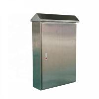 China Custom Aluminum Electric Box Enclosure Sheet Metal Fabrication for Distribution Box 80000sqm Factory for sale