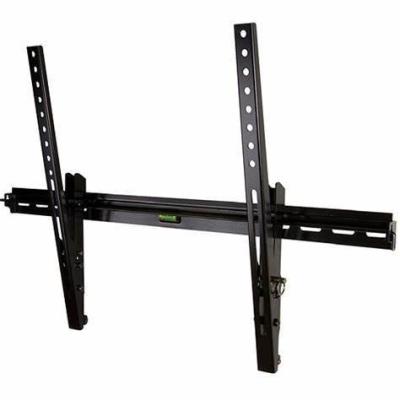 China Custom Heavy Duty Black Metal TV Wall Mount Bracket 32-65 inch VESA 600x400mm for sale