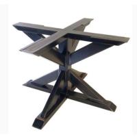 China Custom Stainless Steel Square Pedestal Table Base 80mm Furniture Leg for OEM for sale