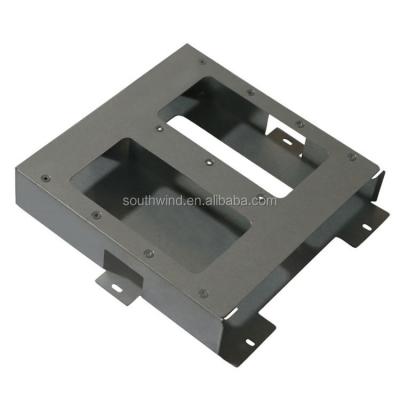 China Custom Aluminum Stainless Steel Sheet Metal Fabrication 1U 2U 3U Rack Mount Case for sale