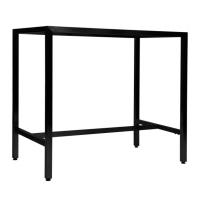 China Custom Metal Bathroom Vanity Frame Base Hollow Tube Welded Furniture Leg 0.5mm Tolerance for sale