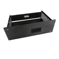 China Zinc Plated Custom Sheet Metal Laser Cutting Stamping Chassis Enclosure Part 1-15mm for sale