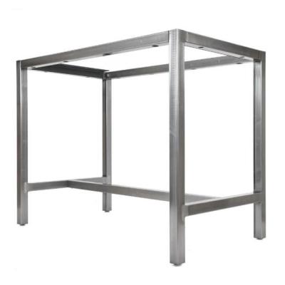 China Customized Removable Adjustable Steel Base Brackets Table Legs ISO9001 80,000sqm Factory for sale