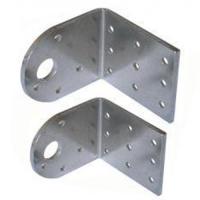 China OEM Brushed Stainless Steel Countertop Support Bracket 0.1mm Tolerance Custom Stamping for sale
