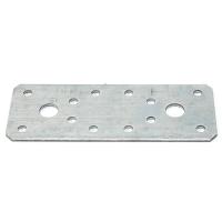 China Stamping Part Metal Plates Flat Corner Brace Brackets for Customized Applications for sale