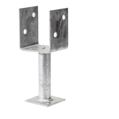 China Customized Metal Brackets for Securely Anchoring Concrete Wood Post Installation for sale
