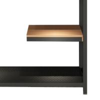China Copper Finish High Density Tall Hanging Combination Unit for Clothes Store Furniture ISO 9001 for sale