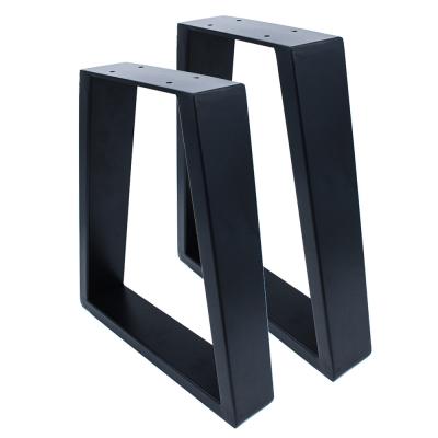 China Custom Metal X-Shaped Table Legs for Industrial Dining Furniture Steel Aluminum for sale