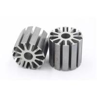 China Custom Motor Stator Silicon Steel Lamination 0.1mm Tolerance Heavy Duty Electric Motor Core for sale