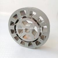 China Custom Motor Stator Silicon Steel Lamination 0.1mm Tolerance Heavy Duty Electric Motor Core for sale