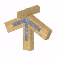 China Heavy Duty Wood Connector Hardware Metal Bracket for Timber Support Structure for sale