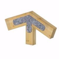 China Heavy Duty Wood Connector Hardware Metal Bracket for Timber Support Structure for sale