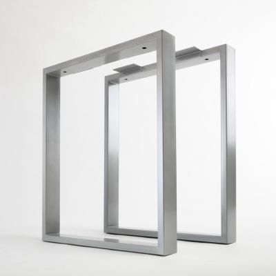China Custom Metal Table Legs Triangle Bracket Glass Side Steel Dining Coffee Table Legs Wrought Iron 2020 for sale
