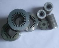 China Energy-Saving Silicon Steel Lamination Rotor and Stator 0.1mm Tolerance for Solar Applications for sale