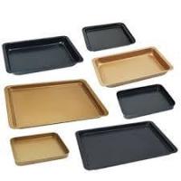 China Non-Stick Cake Pan Baking Tray with Customized External Size at Competitive Pric for sale