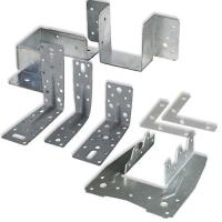China Custom Nonstandard Timber Connectors Wood Metal Bracket Hardware 80mm for sale